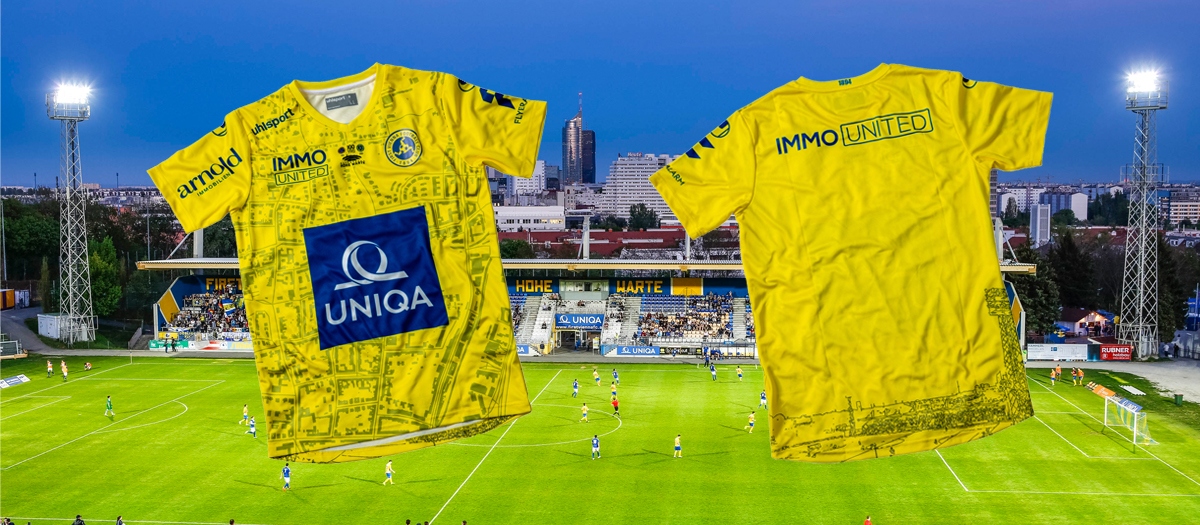 Jubiläumstrikot ab jetzt im Webshop erhältlich | First Vienna FC 1894