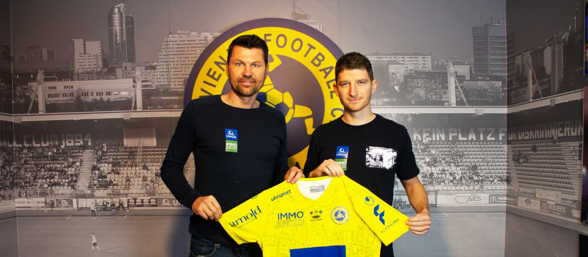 Stephan Auer wird ein Blau-Gelber | First Vienna FC 1894