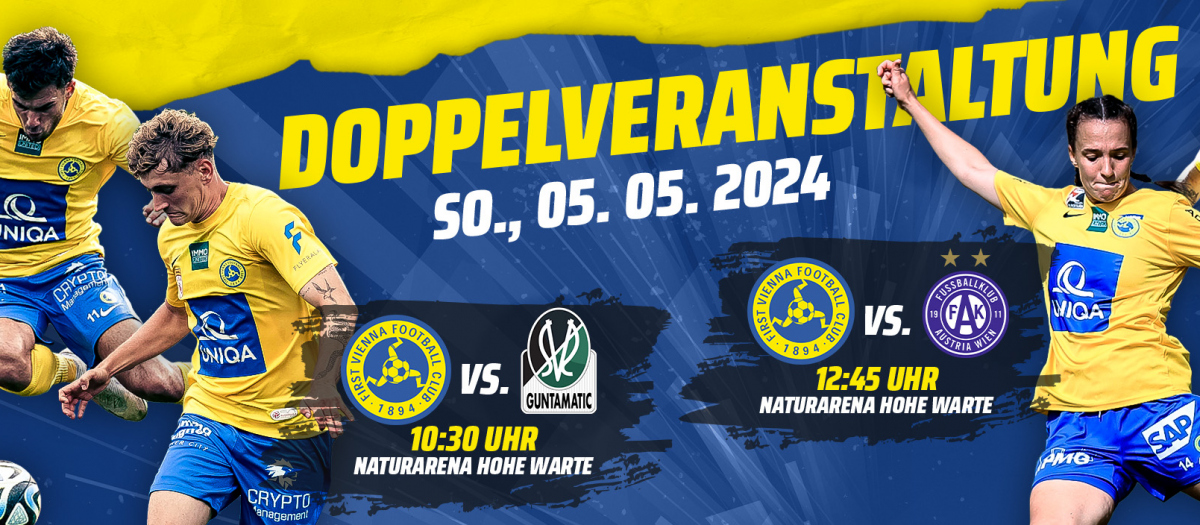Erstes Heimspiel-Doppel seit dem Wiederaufstieg | First Vienna FC 1894