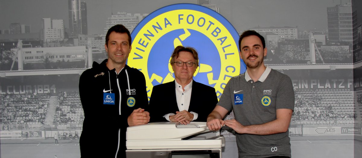 SHARP ist Team Partner der Vienna | First Vienna FC 1894