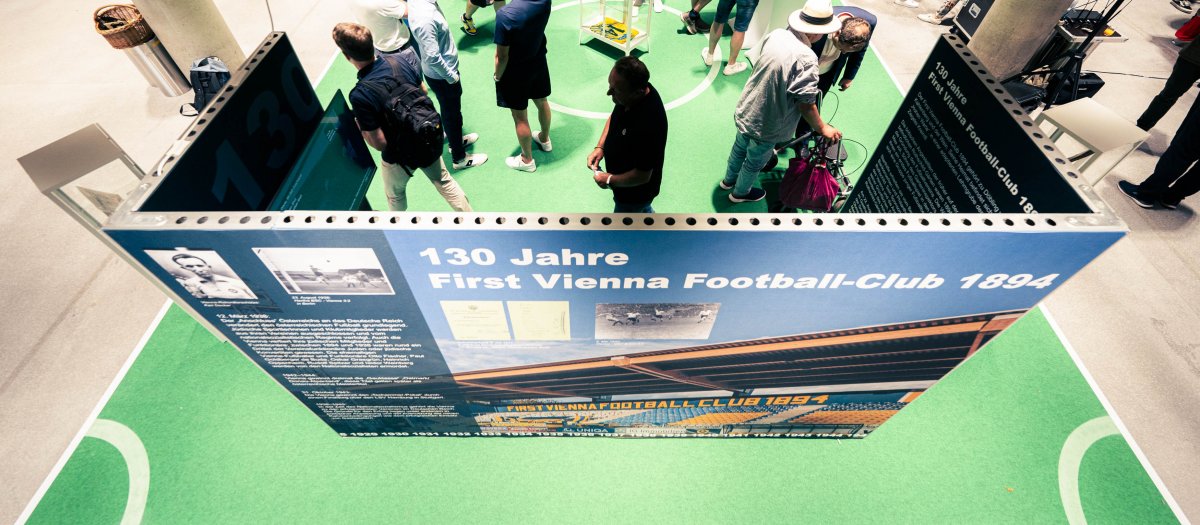 Ausstellungseröffnung „130 Jahre Vienna" | First Vienna FC 1894